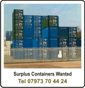 containers wanted, we buy used and new shipping contianers, 10ft, 20ft ...